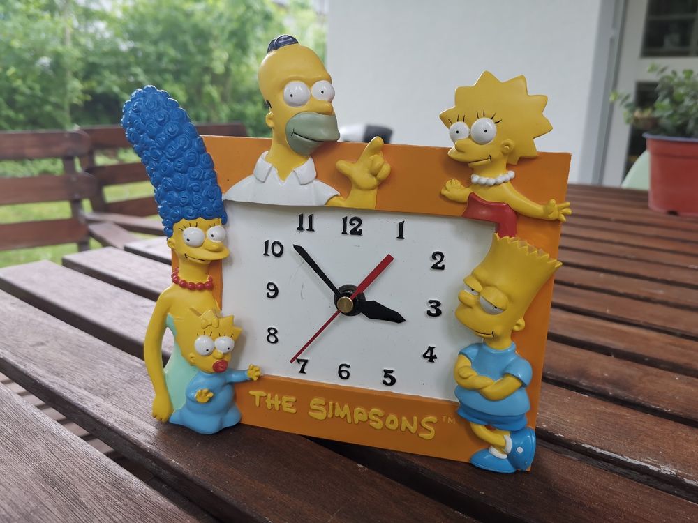The Simpsons Clock - Unique Home Decor - 1997 (Gebraucht) in Erlinsbach ...