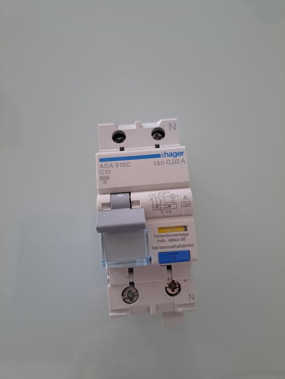 FI/LS-Schalter Hager C 13A 30mA (Neu (gemäss Beschreibung)) in Sulgen für CHF 31 – nur Abholung ...