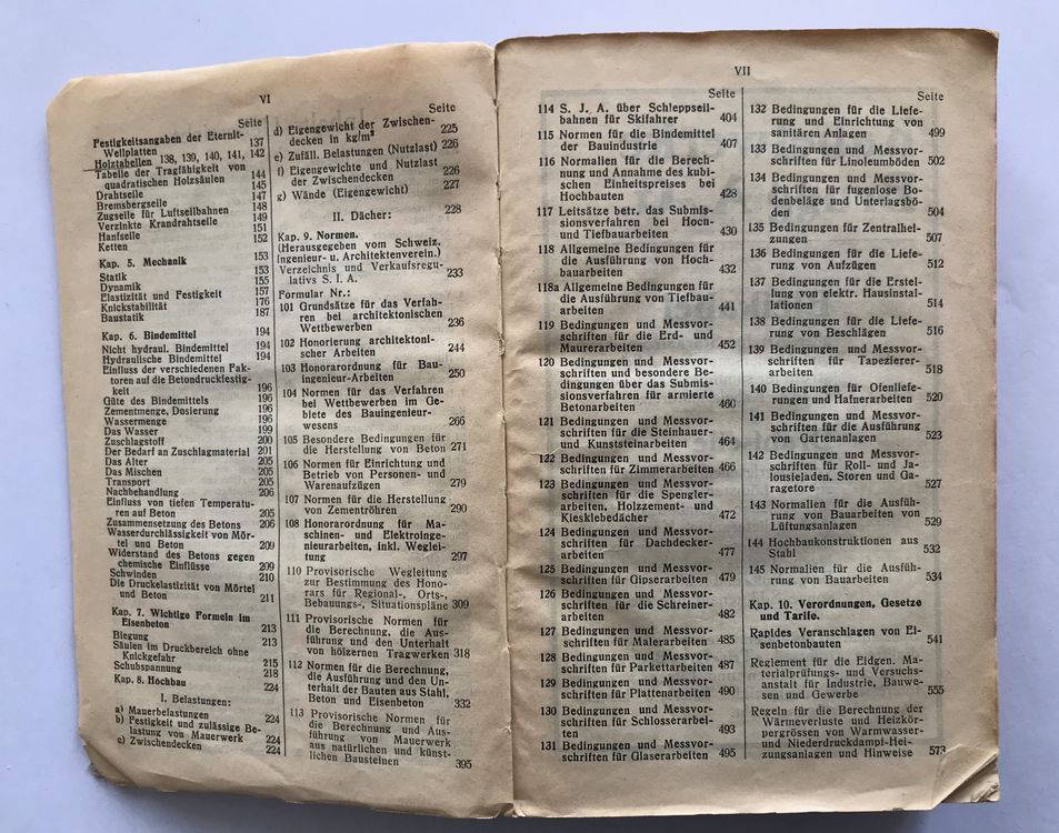 Schweizer Baukalender 1946 + Bau-und Ingenieur-Kalender 1946 (Gebraucht) in Birmenstorf für CHF ...