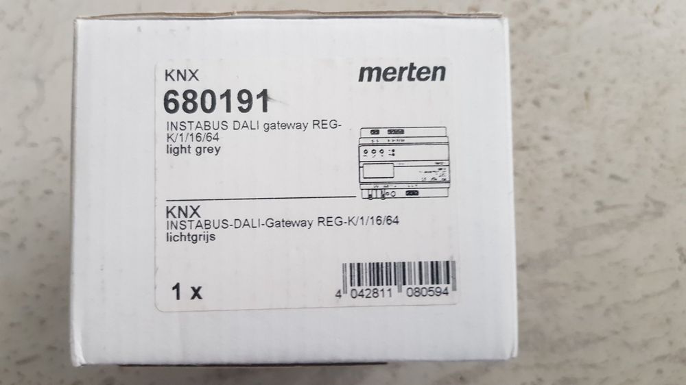 Merten KNX Dali Gateway REG-K/1/16/64 680191 - Neuwertig (Neu und ...