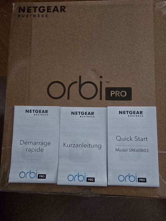 Orbi Pro Business WiFi Systems come with an Orbi Pro Router (Neu und originalverpackt) in Glion ...