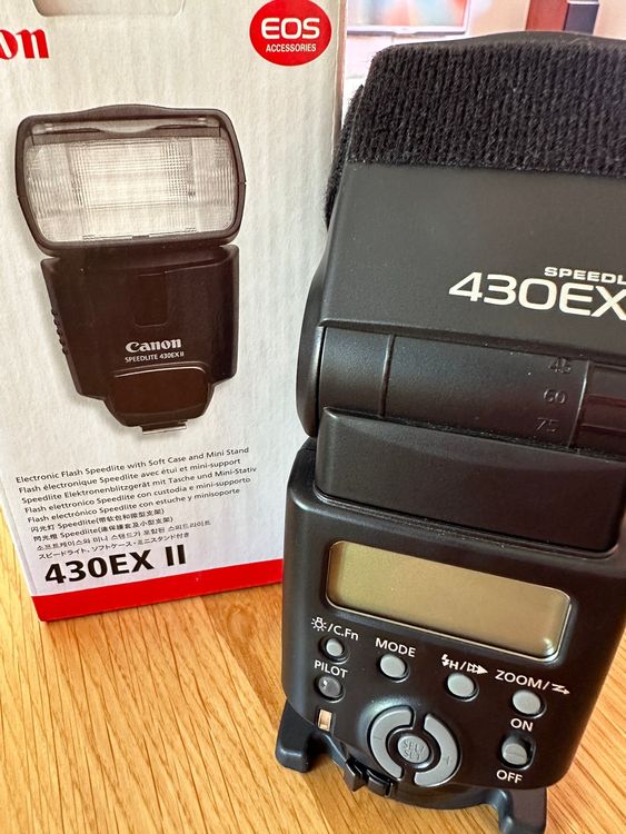 Flash Canon Speedlite 430 EX II | Kaufen auf Ricardo