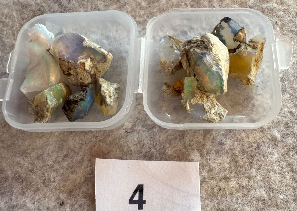 Opale aus Welo Mine Aethiopen - BEAUTY Splitter roh Opal (Neu und ...