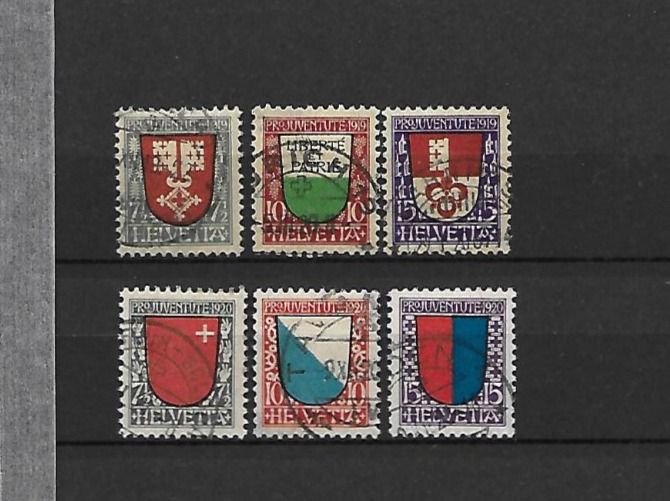 PJ gest. 1919 + 1920 Kat: CHF 100.- (Gebraucht) in Basel für CHF 3 – mit Lieferung auf Ricardo ...