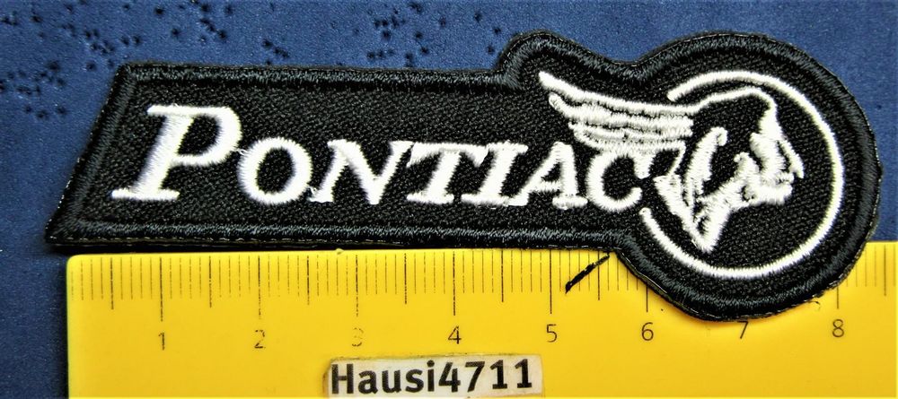 PONTIAC USA-CAR LOGO Aufnäher PATCH (Neu (gemäss Beschreibung)) in ...
