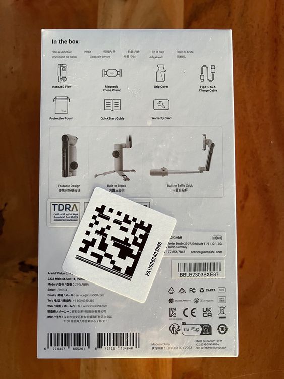 Insta360 Flow - Original verpackt (Neu und originalverpackt) in St. Gallen für CHF 119 – mit ...