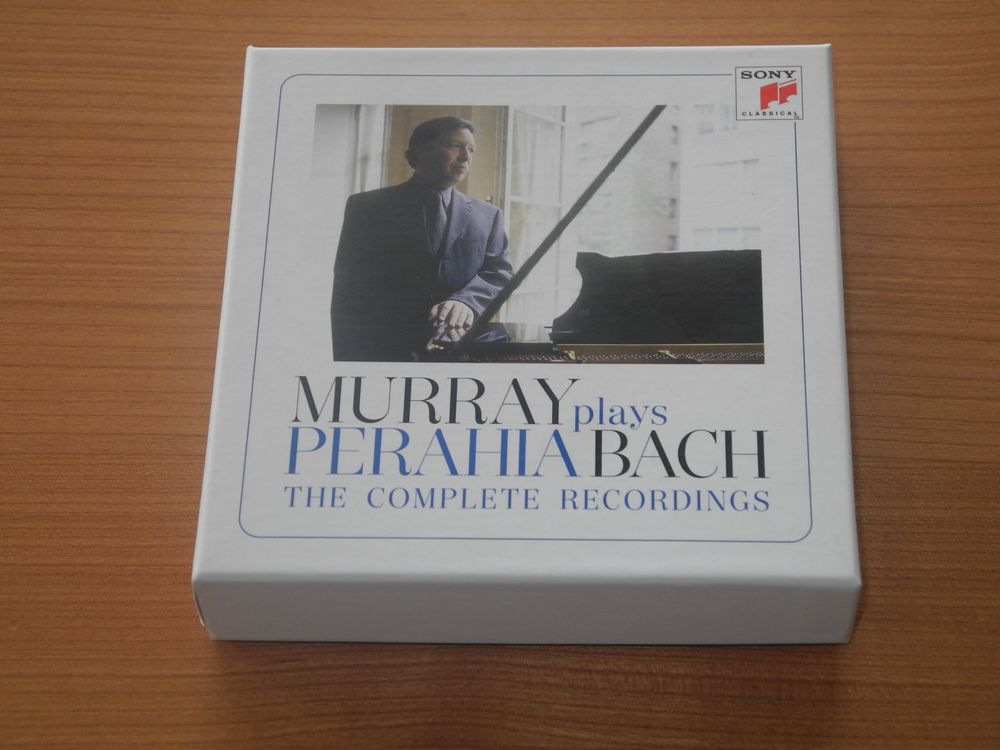 MURRAY PERAHIA SPIELT BACH - SONY - BOX MIT 8 CDs (Neu (gemäss ...