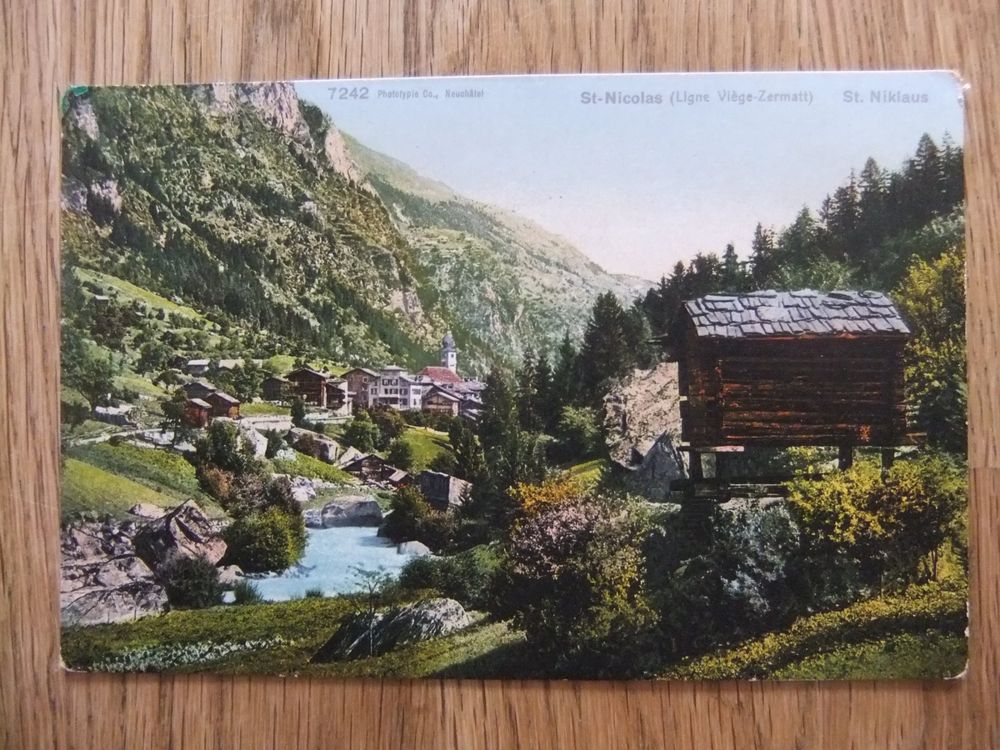 St. Niklaus St.Nicolas Wallis Valais (Gebraucht) in St. Niklaus VS für CHF 10.5 – mit Lieferung ...