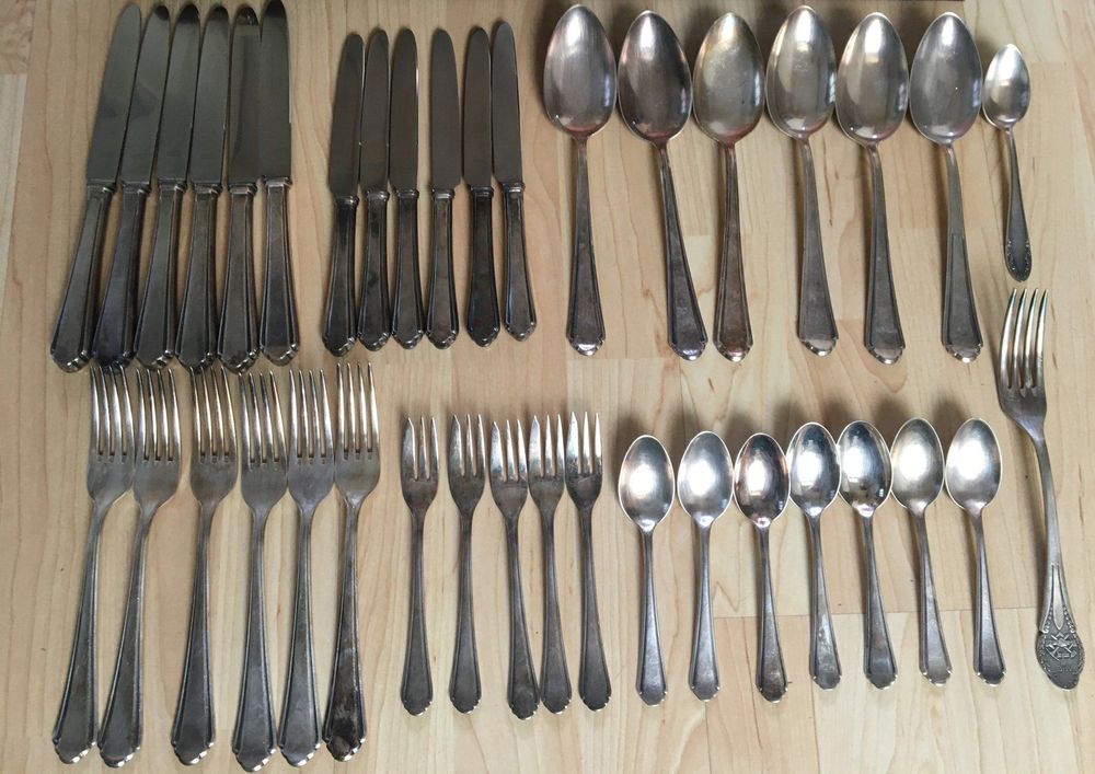 FOB Silberbesteck 90 38-teilig 1.6kg (Gebraucht) in Ebnat-Kappel für CHF 9.95 – mit Lieferung ...