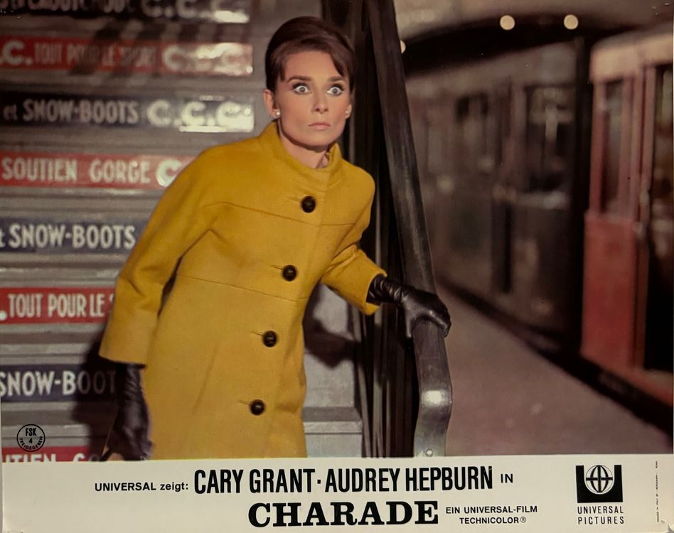 Film, Grosse Aushangfoto, Audrey Hepburn in "Charade" (Gebraucht) in Frauenfeld für CHF 48 – mit ...