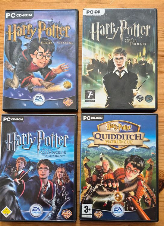 4 x CD-Rom Harry Potter Spiel (Gebraucht) in Oberwil BL für CHF 22 ...