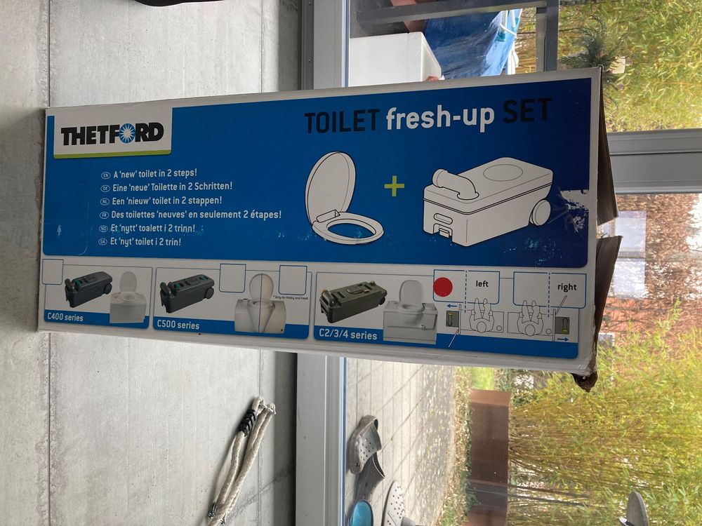 chemisches WC für VW Camper originalverpackt und NEU Links | Kaufen auf ...