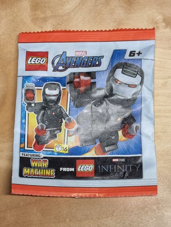 LEGO Marvel 242401 War Machine paper bag (Neu und originalverpackt) in ...