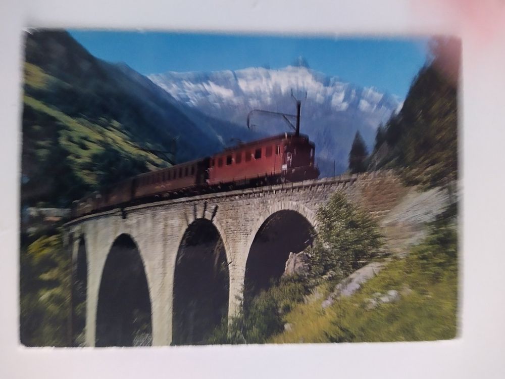 BLS Goppenstein dat 1986 Foto Klopfstein (Gebraucht) in Ohmstal für CHF ...