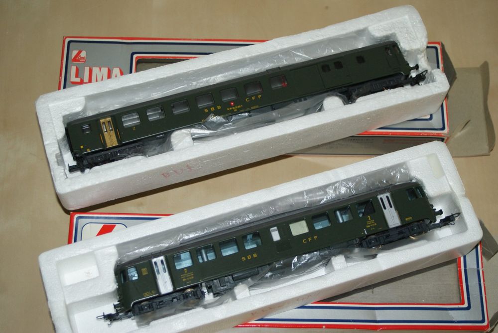 Lima 208031 LG Triebwagen RBe 4/4 SBB H0 GS ...PLUS 309151L (Gebraucht) in Zürich für CHF 37 ...