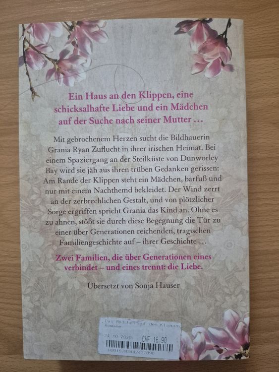 Lucinda Riley: Das Maedchen auf den Klippen, Roman! Top (Gebraucht) in ...