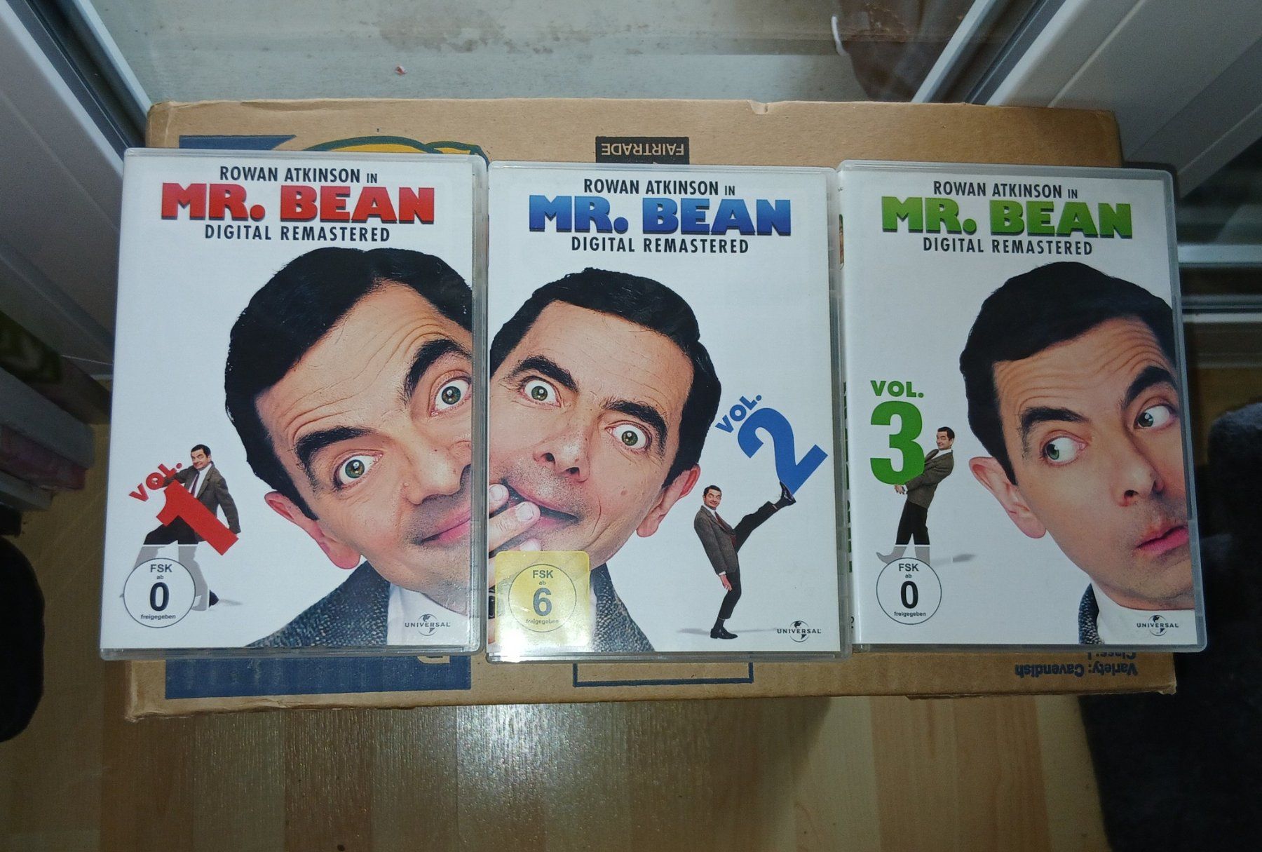 Mr. Bean DVD Box Set - Volume 1, 2 & 3 - Top Zustand! (Gebraucht) in ...