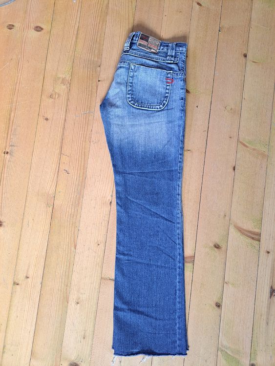 DIESEL Vintage Jeans Hose 29 TIINER 90s low straight Denim (Gebraucht ...