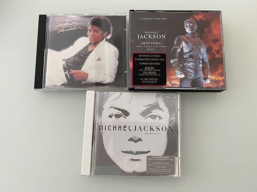Michael Jackson CD‘s (Gebraucht) in Watt für CHF 1 – mit Lieferung auf Ricardo kaufen