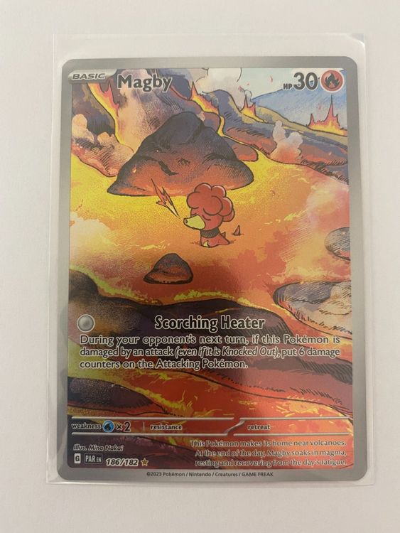 Pokemon Magby 186/182 Paradox Rift EN | Kaufen auf Ricardo