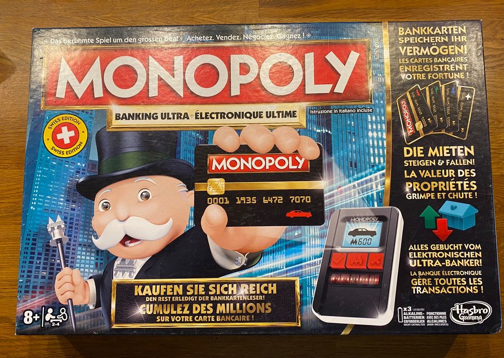 MONOPOLY BANKING ULTRA (Gebraucht) in Sarmenstorf für CHF 10 – mit ...