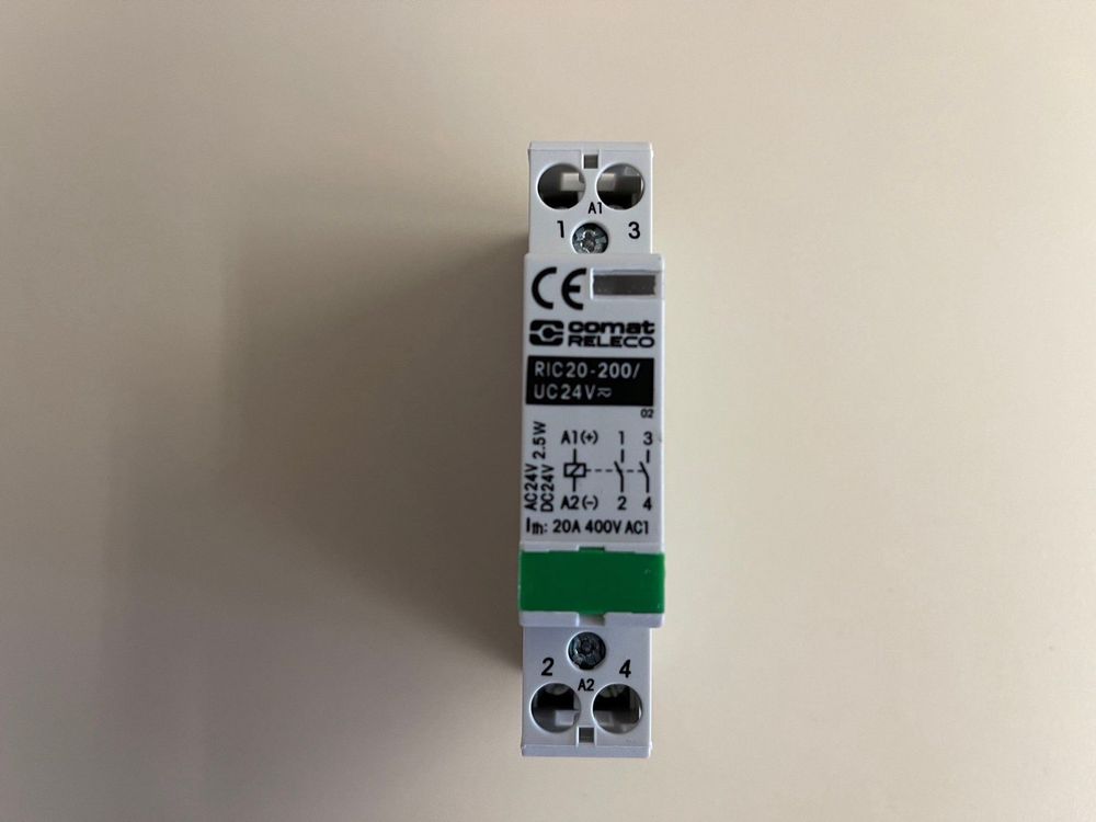 COMAT RELECO Schütz RIC20-200/UC24V, 20A/400VAC, NEU (Neu und ...