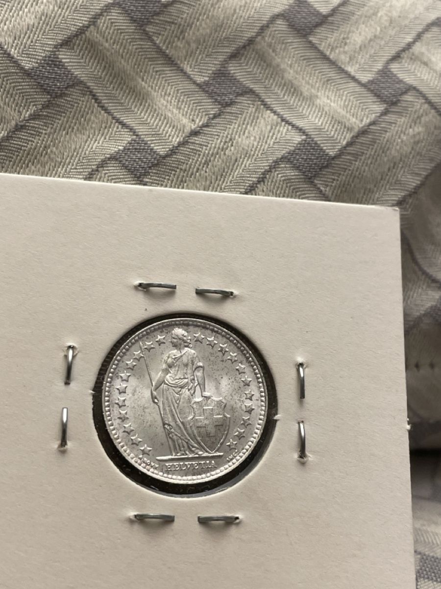 Pièce de 1/2 fr année 1952 stgl (D'occasion) à lausanne pour CHF 4 ...