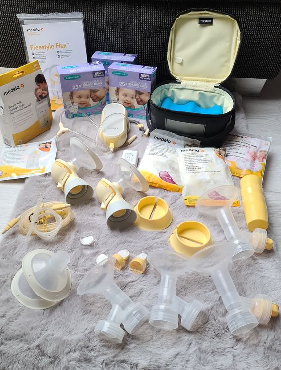 Freestyle Flex elektrische Doppelmilchpumpe von Medela | Kaufen auf Ricardo