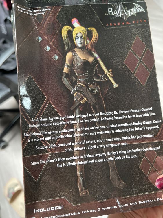 Harley Quinn - Batman Arkham City Action Figure DC Comics (Neu und ...