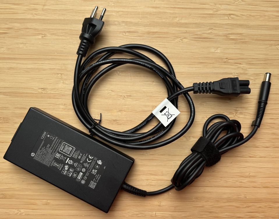 HP Notebook 120W Netzteil, HP Stromadapter, 120 Watt (Gebraucht) in ...
