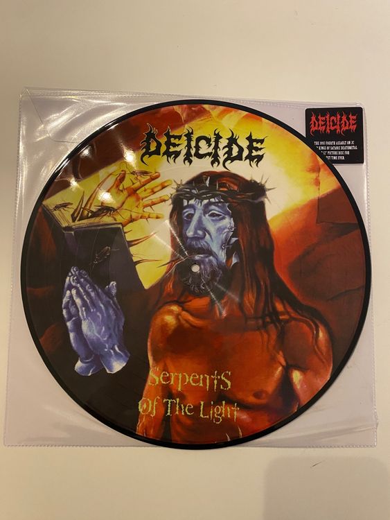 DEICIDE - Serpents of the Light - US Death Metal Picture Dis (Neu (gemäss Beschreibung)) in Egg ...