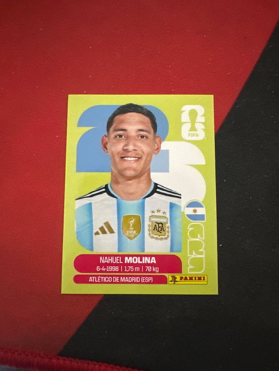 Panini FIFA WM 2026 Sticker - ARG 3 (Gebraucht) in Sulz AG für CHF 0.6 ...