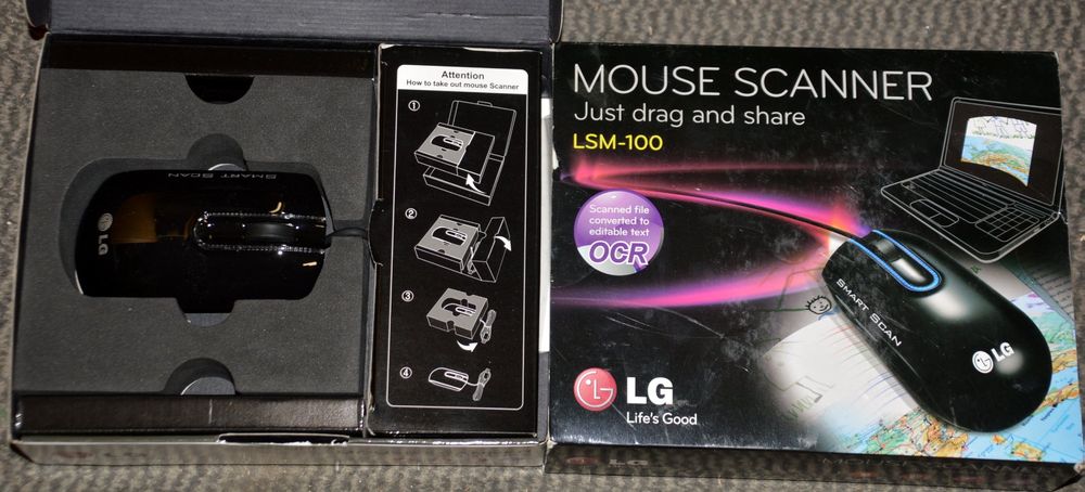 LG Scanner Maus LSM-100 | Kaufen auf Ricardo