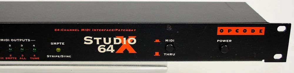 PATCHBAY MIDI - Opcode Studio 64x Midi Interface (Gebraucht) in für CHF ...
