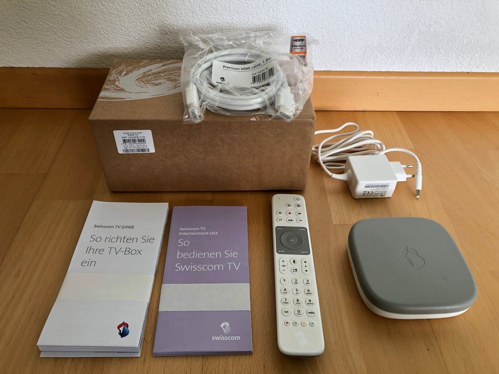 Swisscom TV Box: Swisscom VA SCTV2.0 UHD Starter-Kit (Gebraucht) in ...
