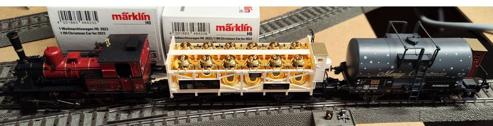 Märklin Weihnachtszugset mit Lok BR89 37149 + 48422 + 48423 | Kaufen ...