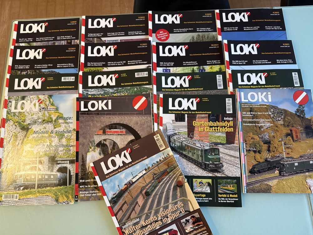 LOKI Das Schweizer Modellbahnmagazin 17 Stück | Kaufen auf Ricardo