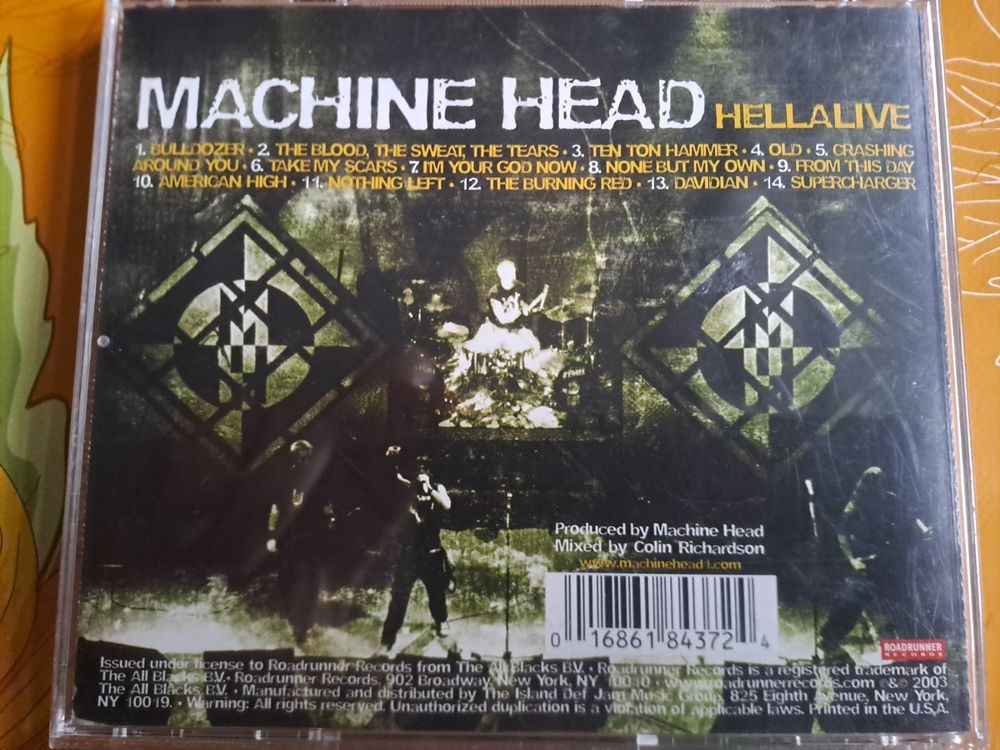 CD Machine Head Hellalive ( Metal) | Kaufen auf Ricardo