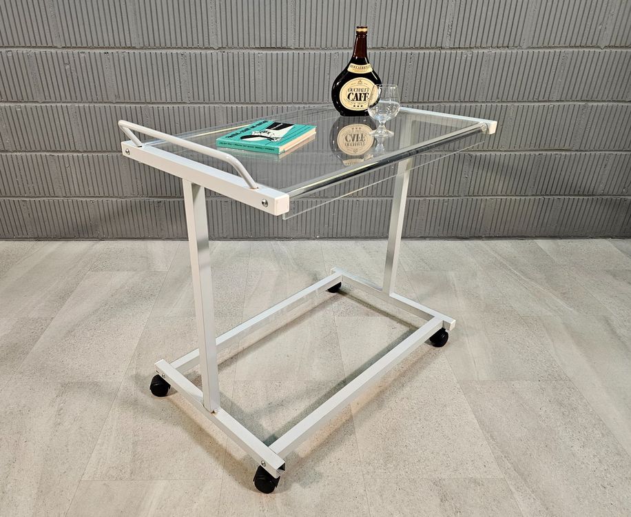 Service Wagen Plexiglas Industriedesign Rollwagen Trolley (Gebraucht ...