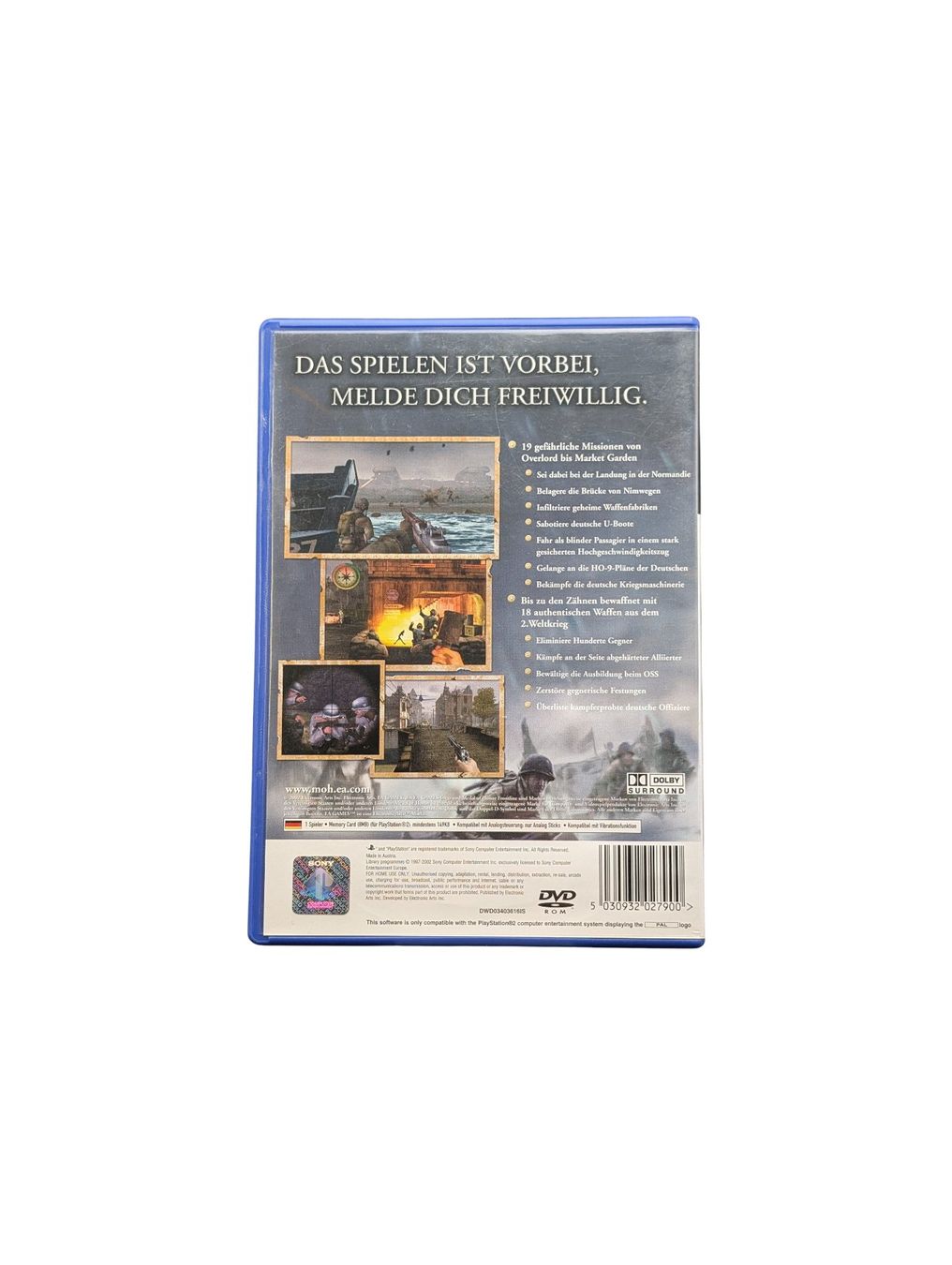 Medal of Honor Frontier PlayStation 2 (PS2) (Gebraucht) in Domat/Ems ...