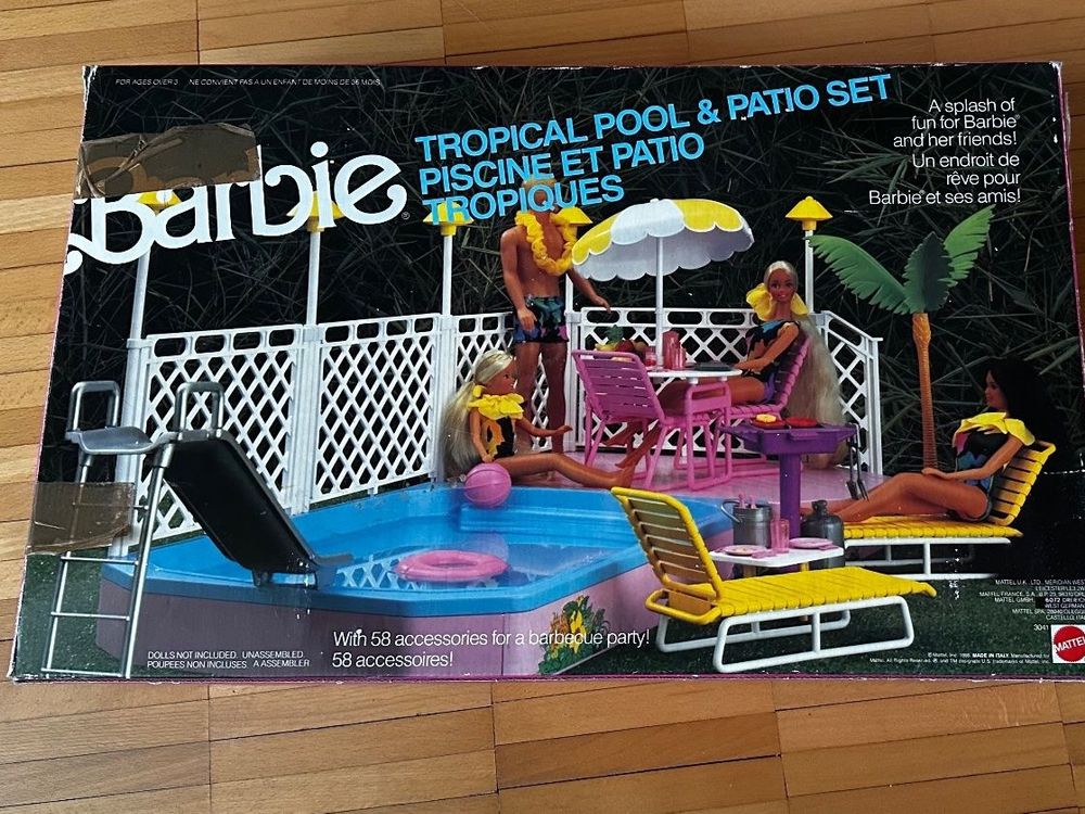 Barbie Tropical Pool mit original Schachtel (Gebraucht) in Hägendorf ...