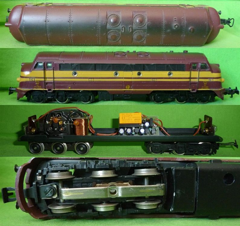 CFL Serie 1600 NOHAB Märklin 3063 Rarität H elekt.Umschalter (Gebraucht ...