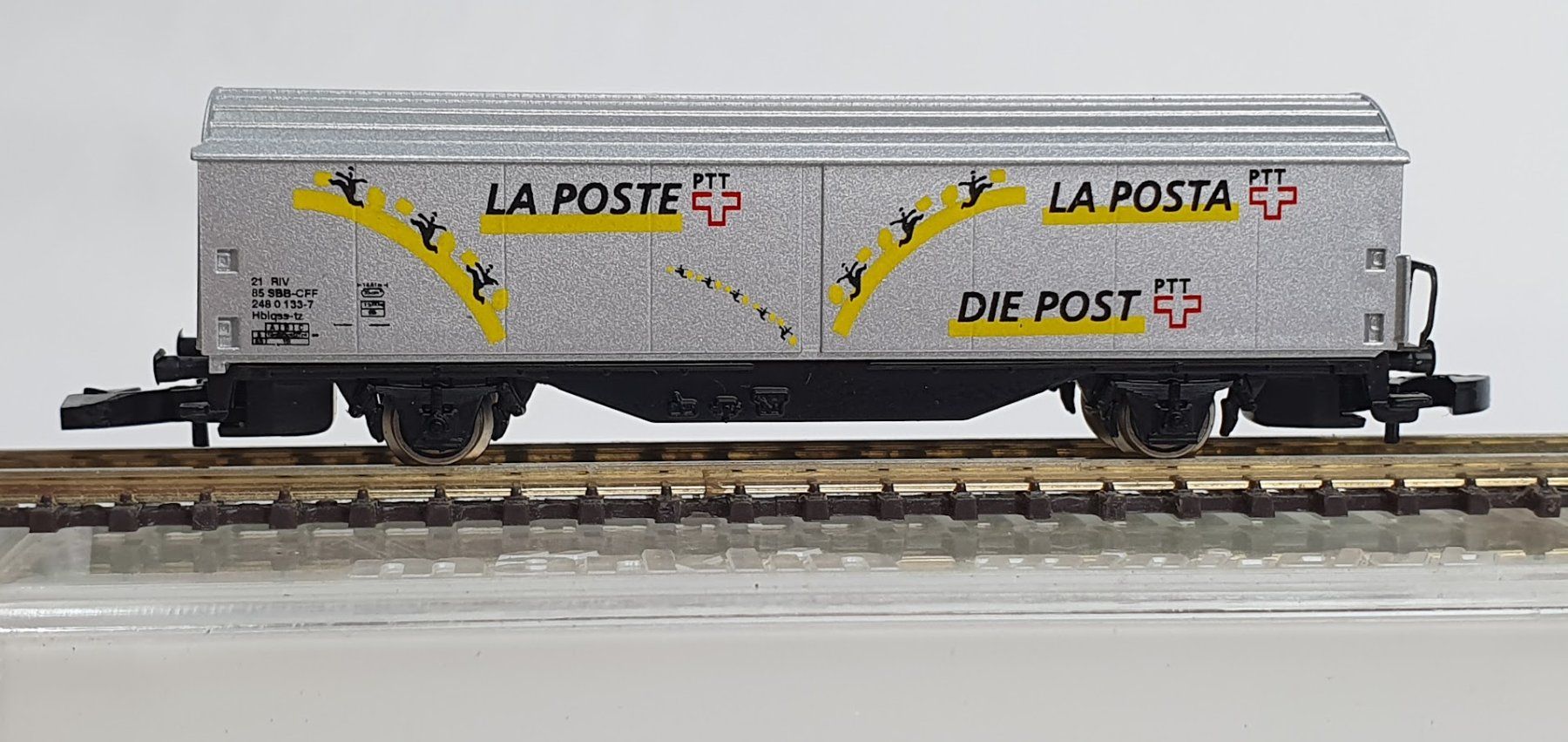 Märklin/mini-club 88656 SBB Güterwagen "Post", Ersatzverp. (Gebraucht ...
