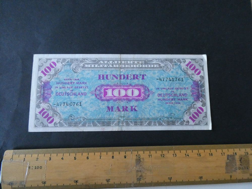 Deutschland 1944, 100 Mark - Allierte Militärbehörde | Kaufen auf Ricardo