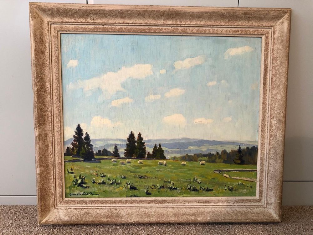 Juralandschaft von Henri Joseph Chatillon (1883-1973) (Gebraucht) in Basel für CHF 59 – nur ...