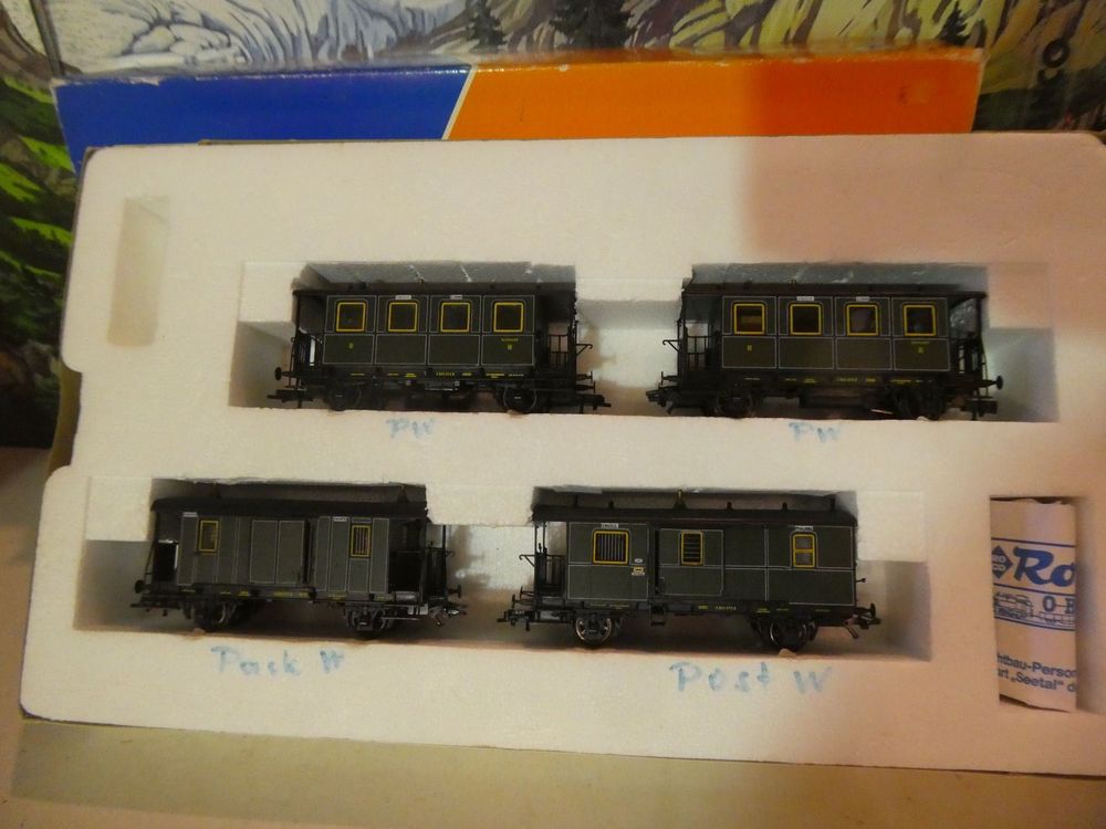 Roco 44014 Wagenset K.Bay-Sts.B. H0 GL (Gebraucht) in Winterthur für ...