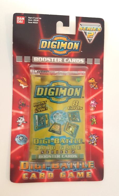 Digimon Digi-Battle Series 2 sealed booster blister EN | Kaufen auf Ricardo