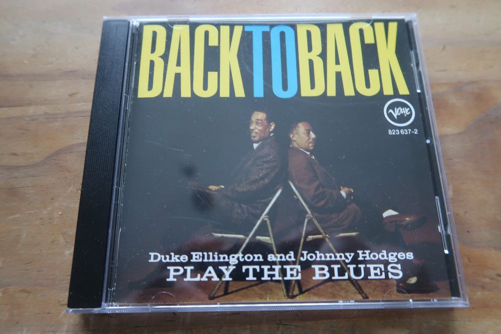 DUKE ELLINGTON & JOHNNY HODGES - PLAY THE BLUES BACK TO BACK (Gebraucht ...