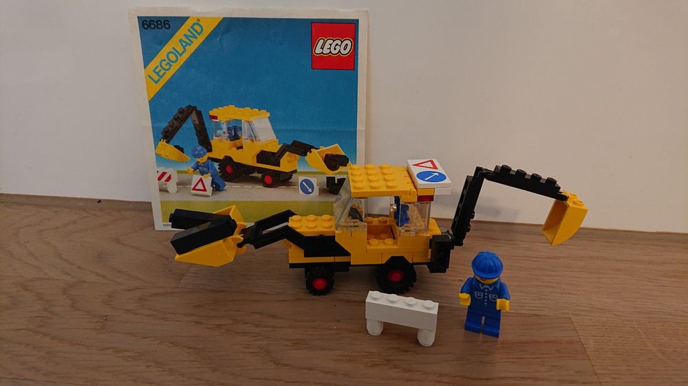 Lego 6686 Backhoe Bagger | Kaufen auf Ricardo