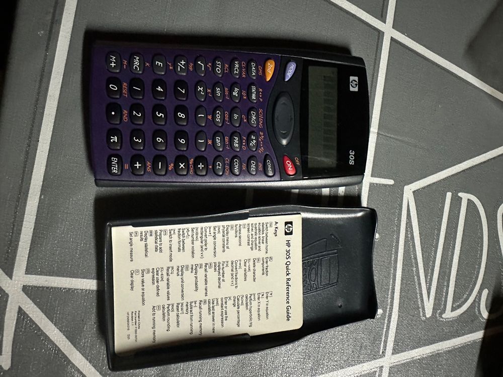 HP Taschenrechner 30s | Kaufen auf Ricardo